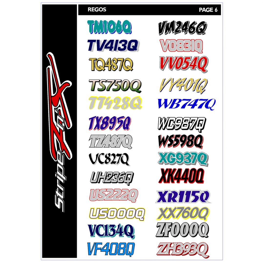 Boat Rego Fonts & Examples | Gold Coast Signsations